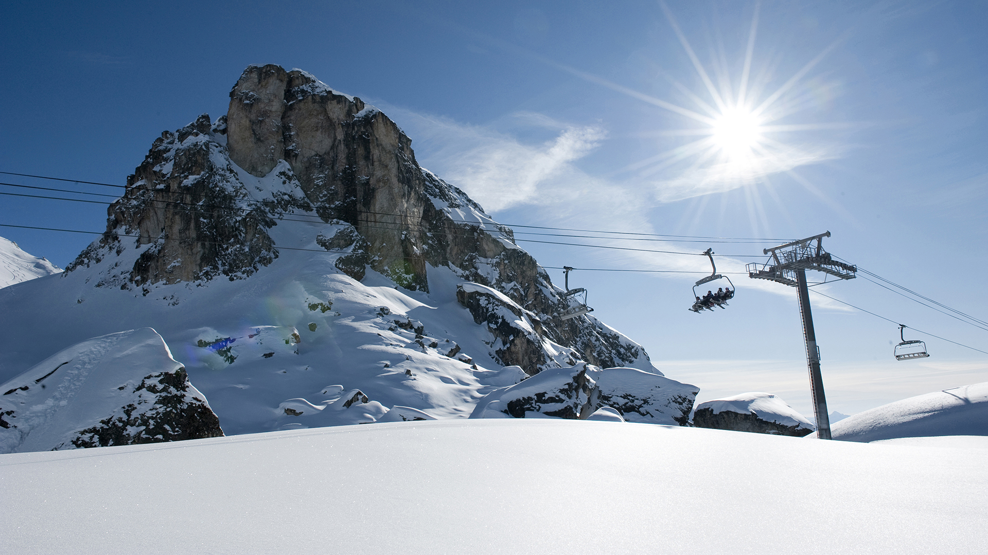 Champagny en Vanoise accommodation winter, Ski holiday apartment in ...
